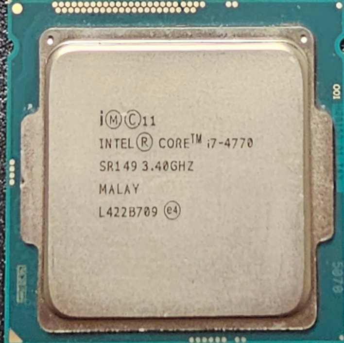 Intel Core I7-4770 CPU Processor 3.40 GHz Quad Core SR149 LGA 1150 | eBay