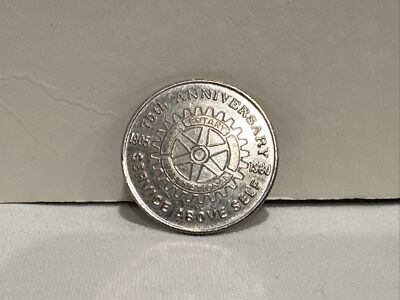 Vintage 1905 1980 Rotary International 75th Anni Health Hunger Humanity ...