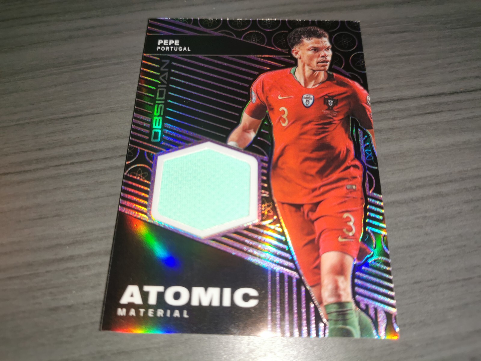 2019-20 Panini Obsidian Atomic match worn patch Electric Orange /75 Pepe #AM-PE | eBay