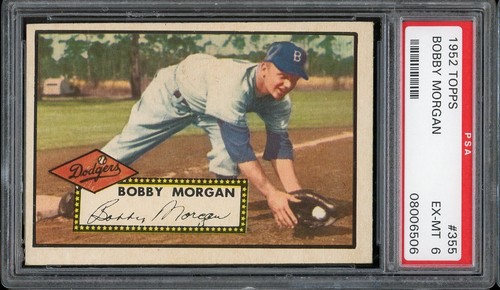 1952 Topps Baseball #355 Bobby Morgan PSA 6 | eBay