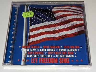 *NEW/SEALED* Let Freedom Sing CD Compilation Lee Greenwood/Merle ...