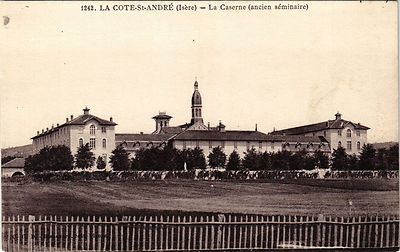 CPA Militaire, La Cote St-Andre - La Caserne (278733) | eBay