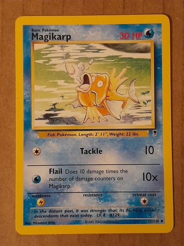 Pokemon Magikarp 52/110 Legendary Collection Near-Mint See Pictures | eBay