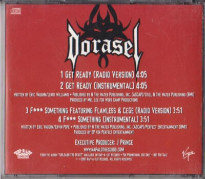 Dorasel - Get Ready / F*** Something (CD, Promo) (Very Good Plus (VG+ ...