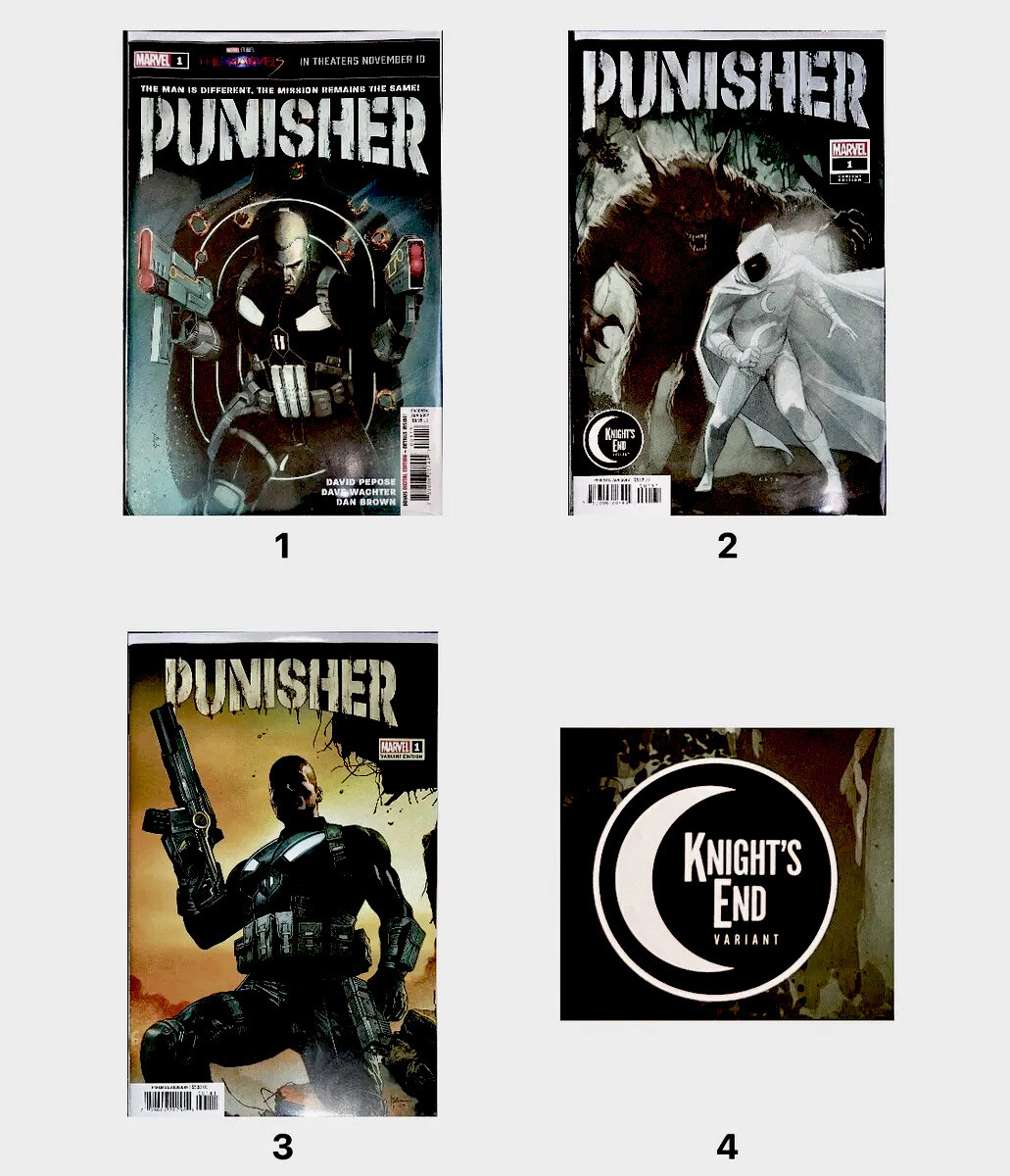 PUNISHER #1 First Print 1st Appearance Of Joe Garrison (Marvel 2023) NM ...