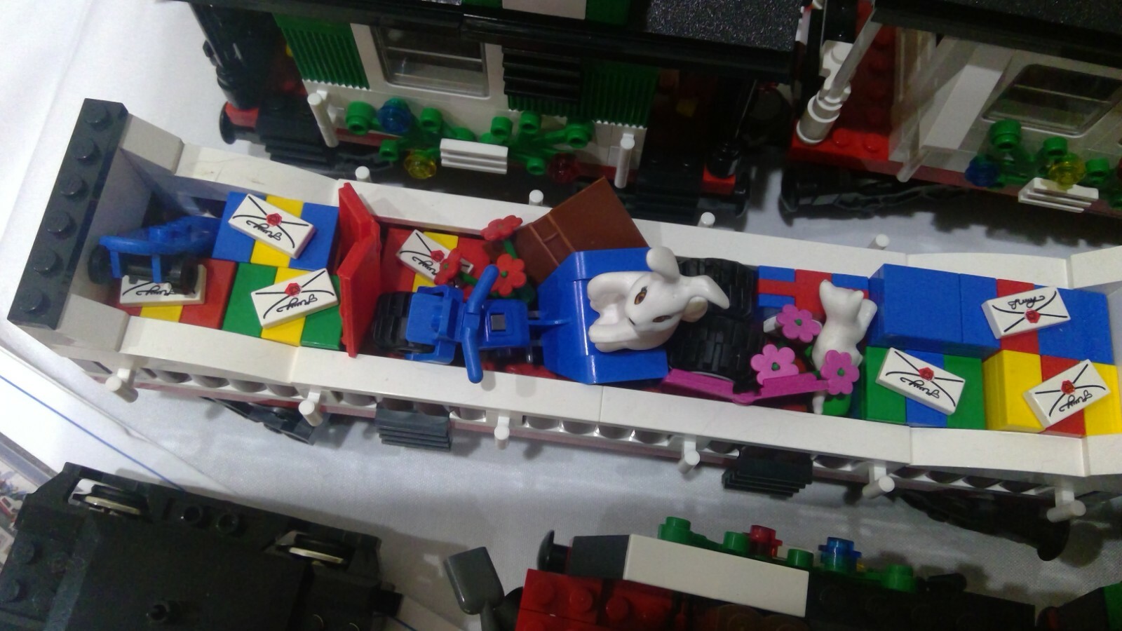 Vintage LEGO 10173 Holiday Christmas Train COMPLETE w/9V Track ...