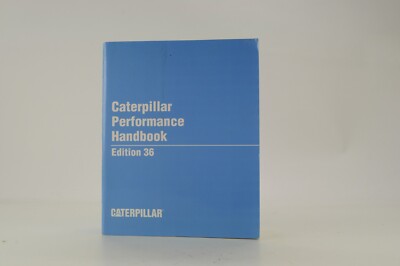 Manuals & Books - Caterpillar Performance Handbook Edition