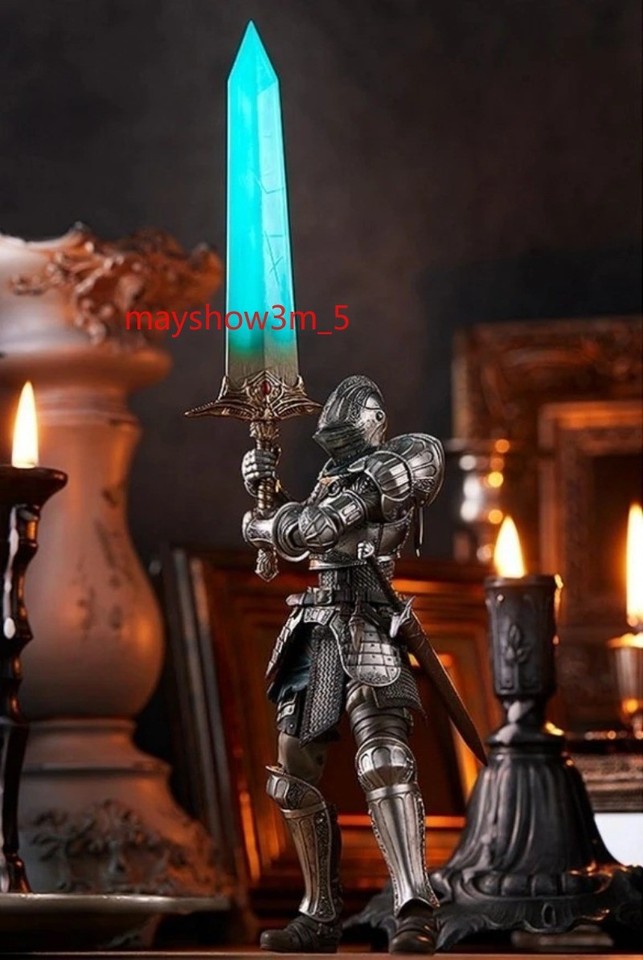 IN US! Dark Souls Figure Figma 590 Demon'S Souls Fluted Armor Action ...