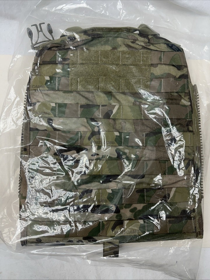 Crye Precision AVS Plate Carrier Bag Set Front & Back Multicam XL SAPI ...