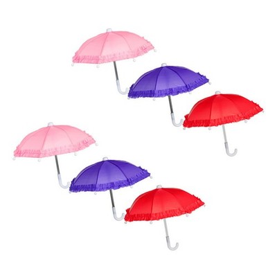 6 Pcs Kids Umbrella Props Umbrellas Decorative Mini Children's Toy ...