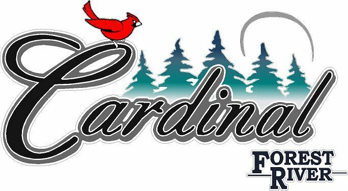 "Cardinal" RV decal sticker graphic Lettering 60" X 33" fresh Not Old ...