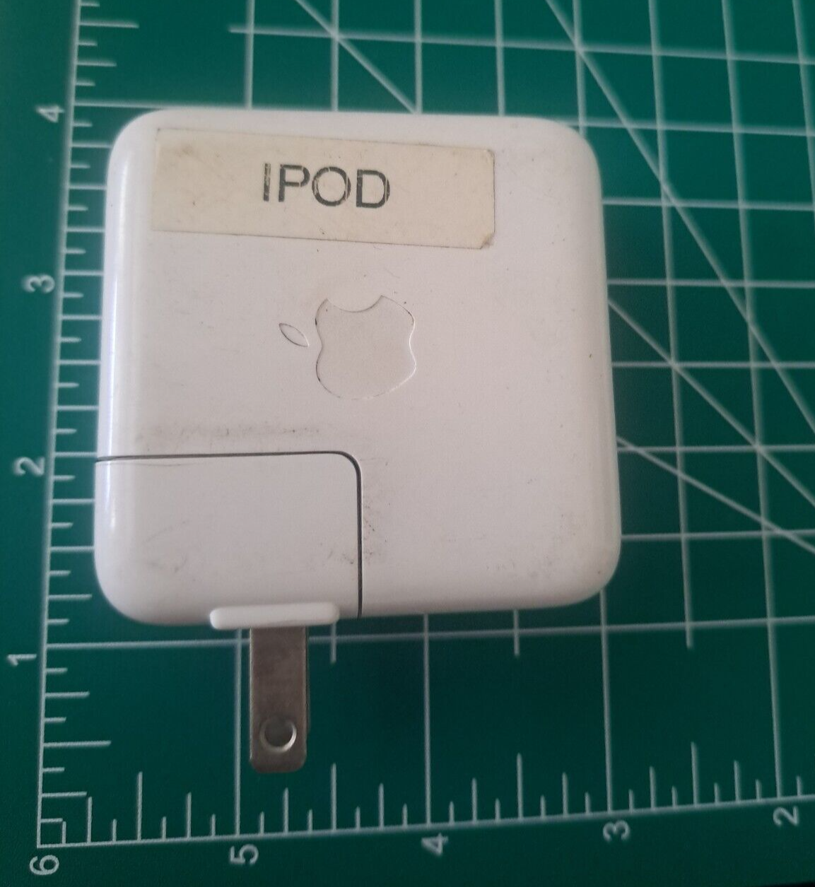 Apple iPod Power Adapter A1003 2001 White Plug In Brick | eBay