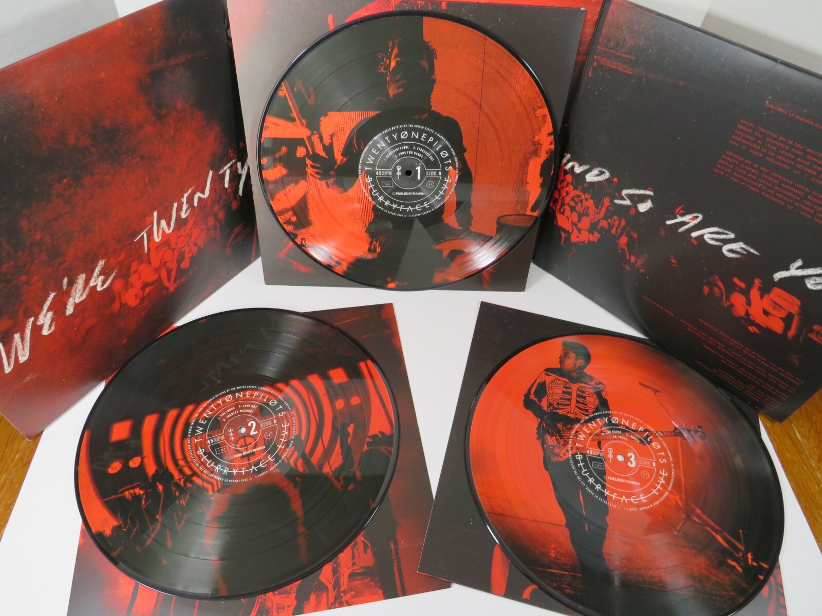Twenty One Pilots Blurryface Live Vinyl 3 LP Picture Disc VG/VG+ ...