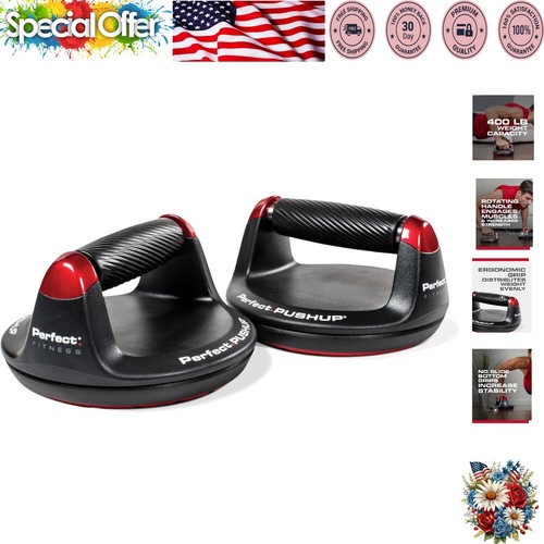 Perfect Pushup Elite - Rotating Pushup Handles with Ergonomic Grips ...
