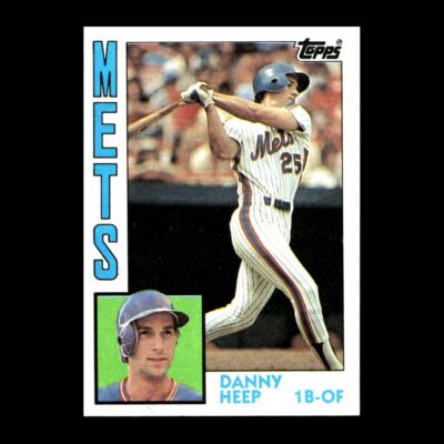 Danny Heep 1984 Topps New York Mets #29 R320C 28 | eBay