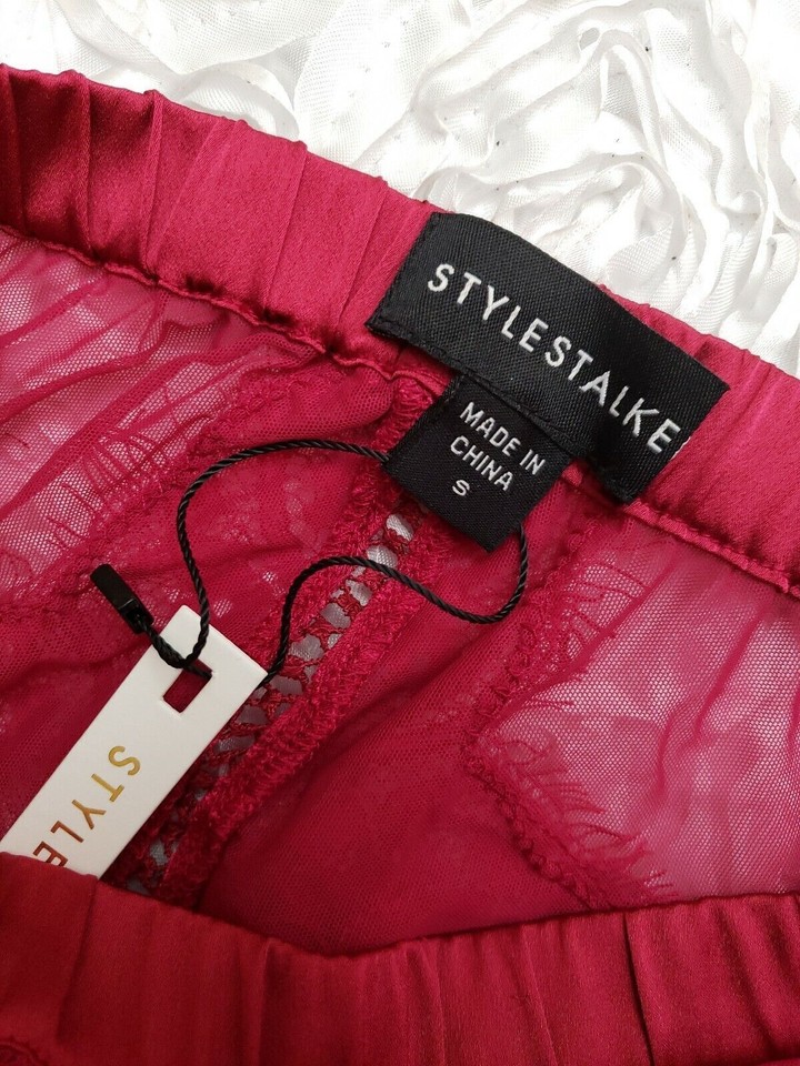 INTIMATELY Stylestalker Noelle Women's Briefs Raspberry Floral Lace ...