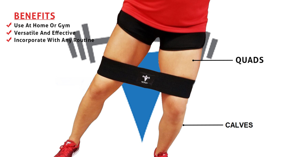 LTrevFIT Legs Hip Training Cloth Fabric Booty Bands Set Resistance Loop ...