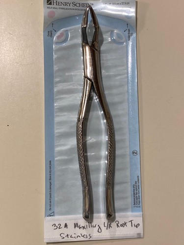 32A MAXILLARY L/R ROOT TIP BAYONET DENTAL EXTRACTION FORCEP STAINLESS ...