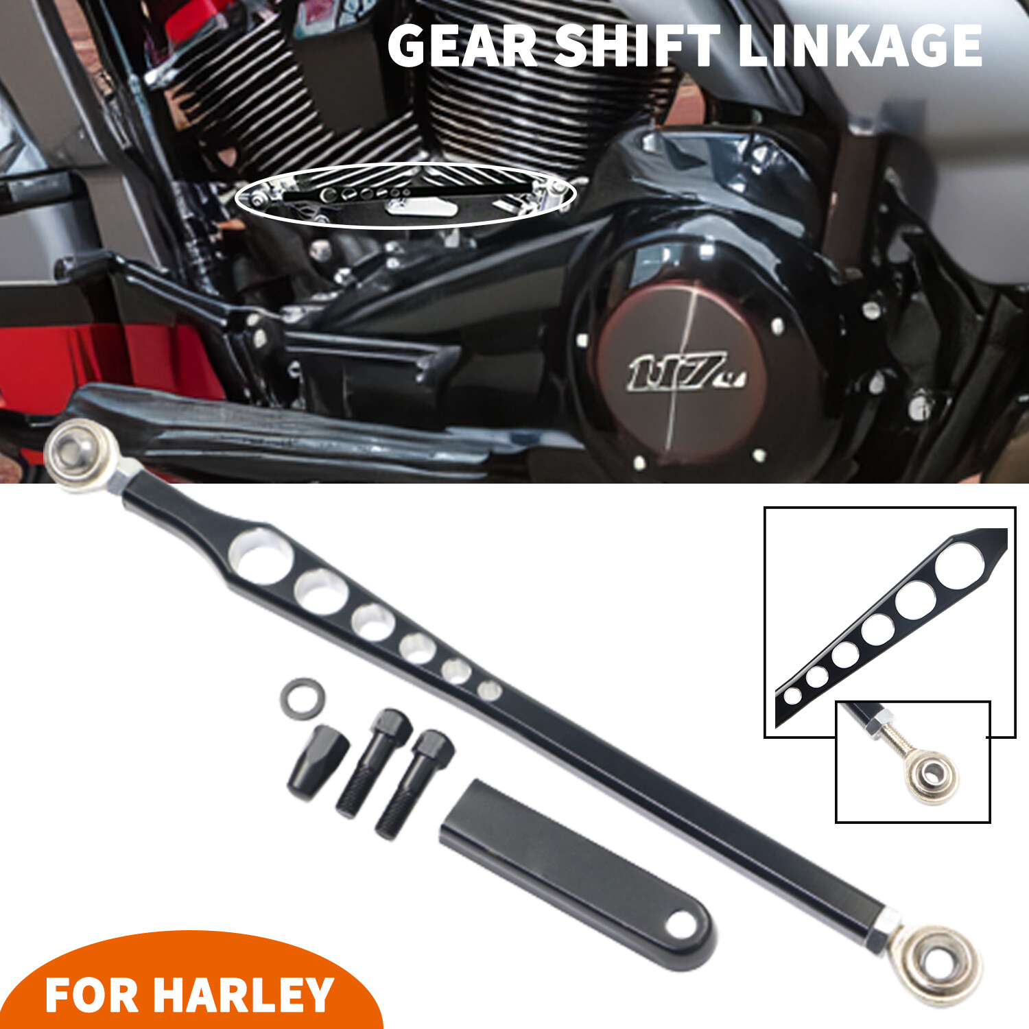 Gear Shift Linkage For Harley Touring Electra Street Glide Road King ...