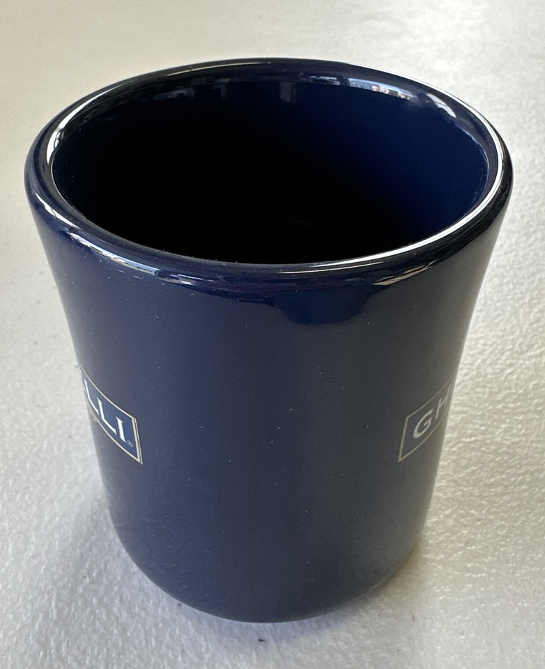 Blue Ghirardelli CHOCOLATE Coffee Mug Logo Hot Coco/Coffee Cup Rare ...