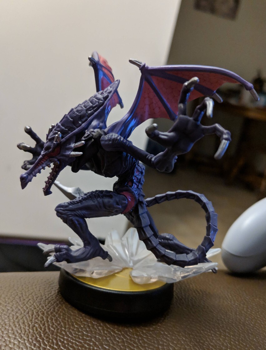 Ridley Nintendo Amiibo Super Smash Bros. Metroid USA Version Fast ...