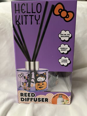 New 2024 Hello Kitty Halloween Reed Diffuser! Vanilla Scented! New In ...