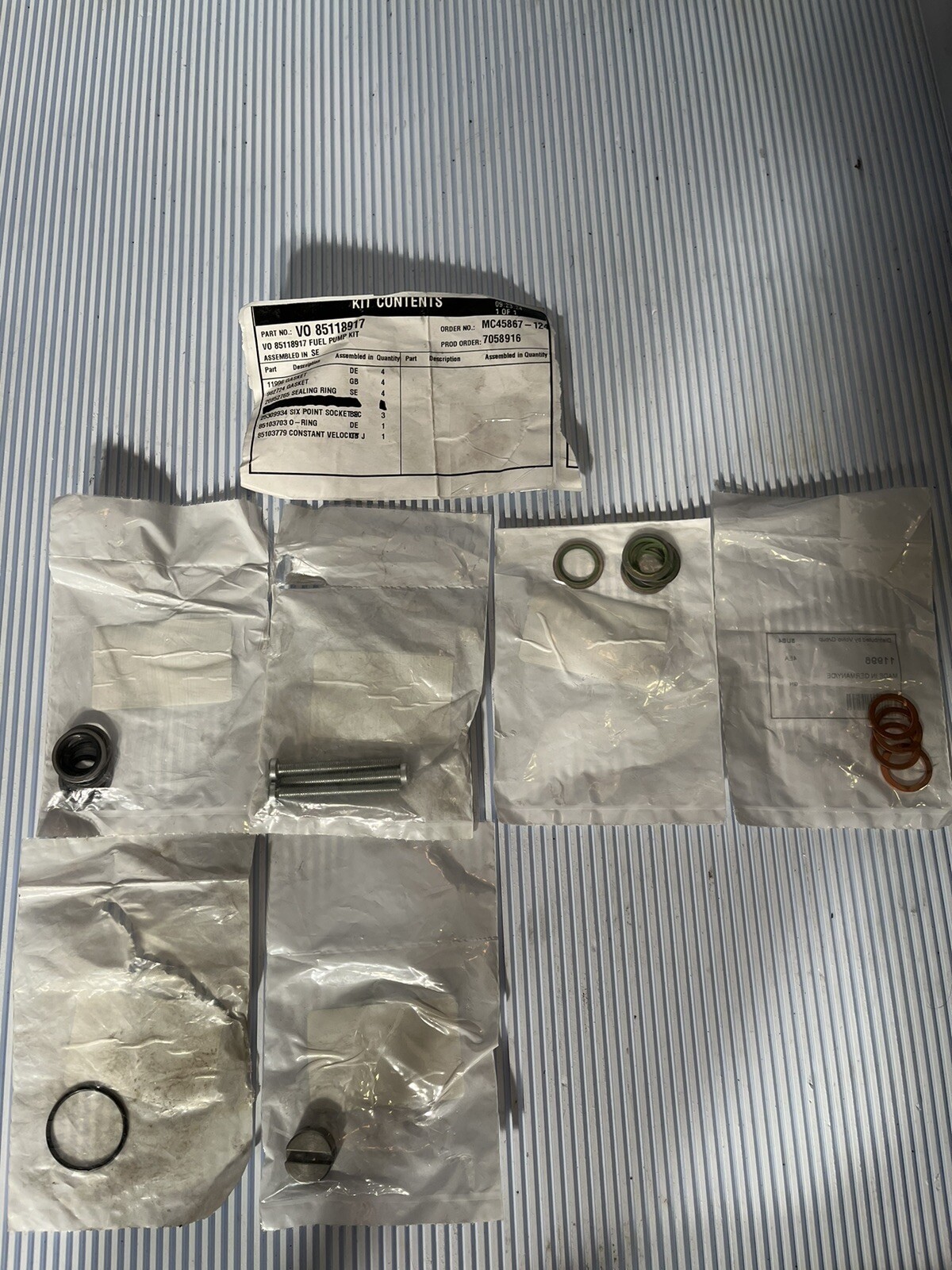 Genuine OEM VOLVO Mack Fuel Pump 85118917 for sale online | eBay