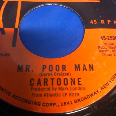 Cartoone – Mr. Poor Man / KNICK KNACK MAN - 7" VINYL 45 RPM | eBay