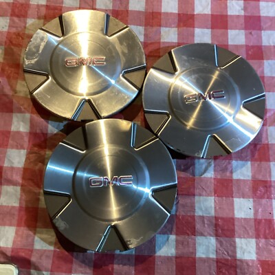 2007-2008 GMC ACADIA center cap P/N 9596977 Set Of 3 | eBay