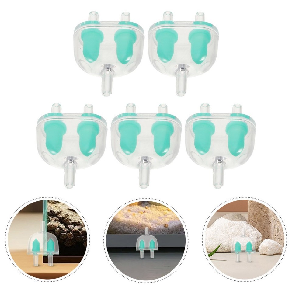 5pcs Three Way Check Valve Aquarium: Switch Gang Valve, Aquarium ...