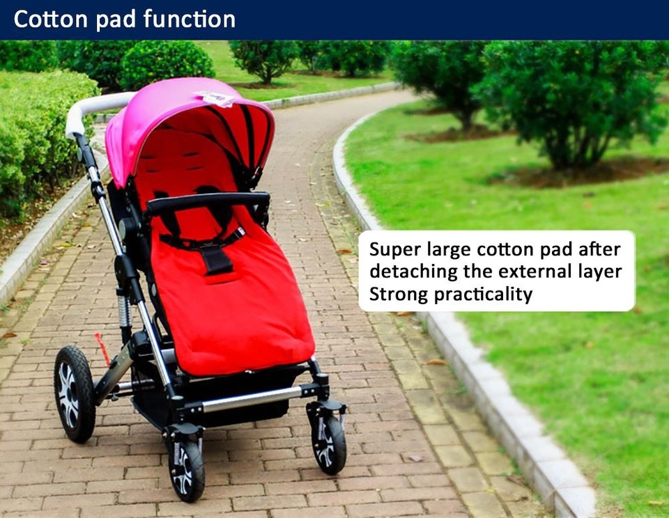 Universal Warm Baby Toddler Footmuff Cosy Toes Apron Liner Buggy Pram ...