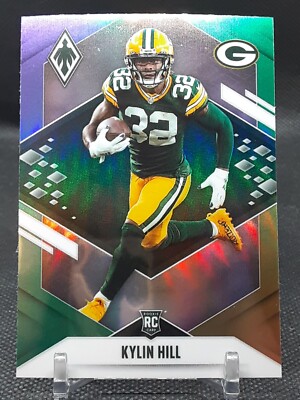 KYLIN HILL 2021 PHOENIX COLOR BURST PRIZM ROOKIE PACKERS S6 | eBay