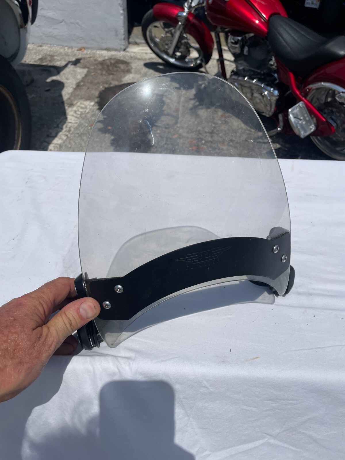 Indian Scout mini fly windshield used good | eBay