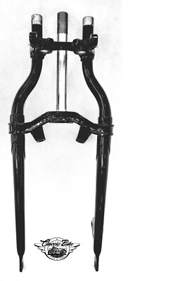 Rigid Fork Springer inline plus 2 " for Harley , raw plus spring fork ...