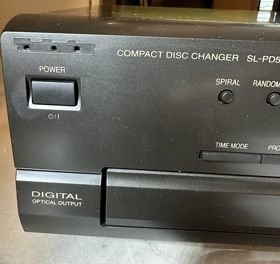 Technics Compact Disc Changer SL-PD5 TESTED! Read Desc. | eBay