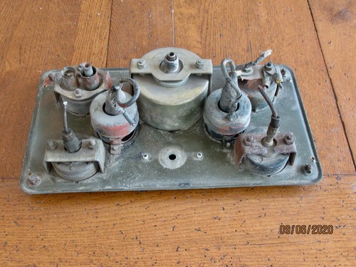 Willys M38 M38a1 Jeep US Military DASH SPEDOMETER GAUGES BLACK OUT ...