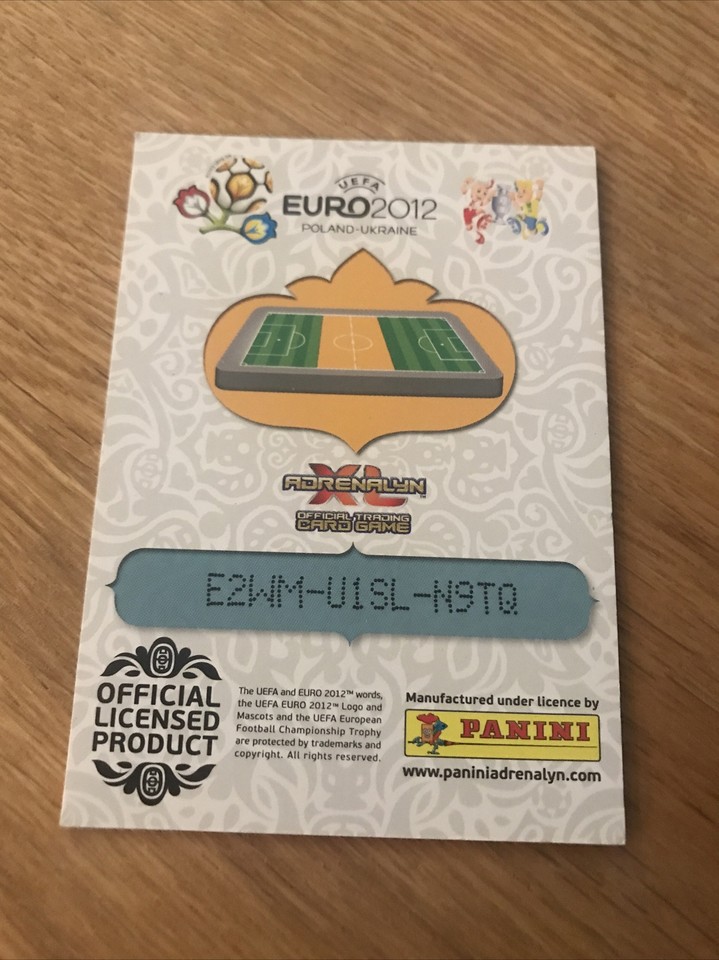 Xavi Spain Barcelona UEFA Euro 2012 Adrenalyn Football Card | eBay