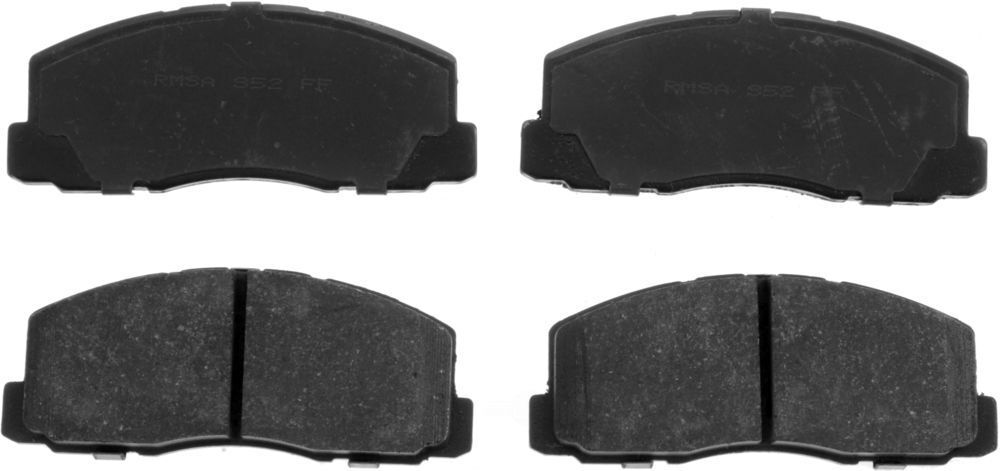 Disc Brake Pad Set-Premium Organic Disc Brake Pad Autopart Intl 1401 ...