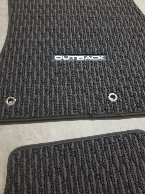 Subaru Outback 2015 Factory 4 Floor Mats Black Carpet OEM J501sal000 ...