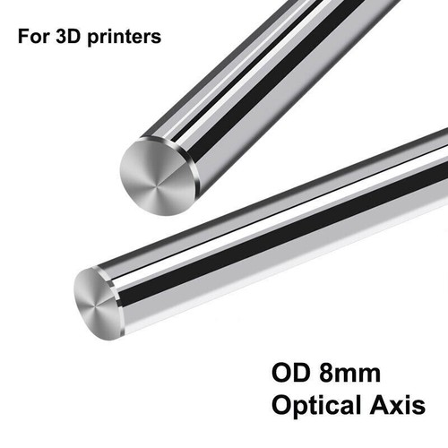 OD 8mm Cylinder Liner Rail Linear Shaft Optical Axis Steel Precision ...