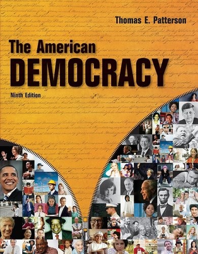 THE AMERICAN DEMOCRACY By Thomas Patterson - Hardcover *Excellent ...