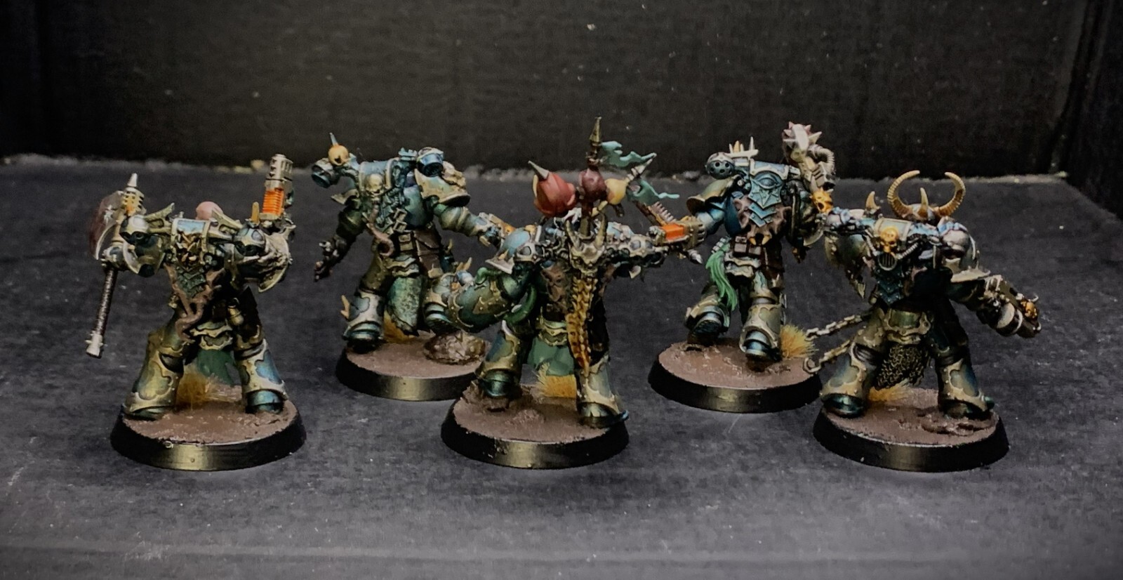 Chosen Alpha Legion painted Warhammer 40k Chaos Space Marines Heresy ...