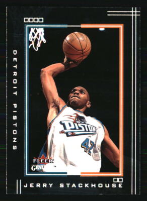 Jerry Stackhouse 2001-02 Fleer Genuine #53 BASKETBALL Card | eBay