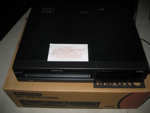 MATSUI VX3000 VHS VIDEO RECORDER | eBay UK