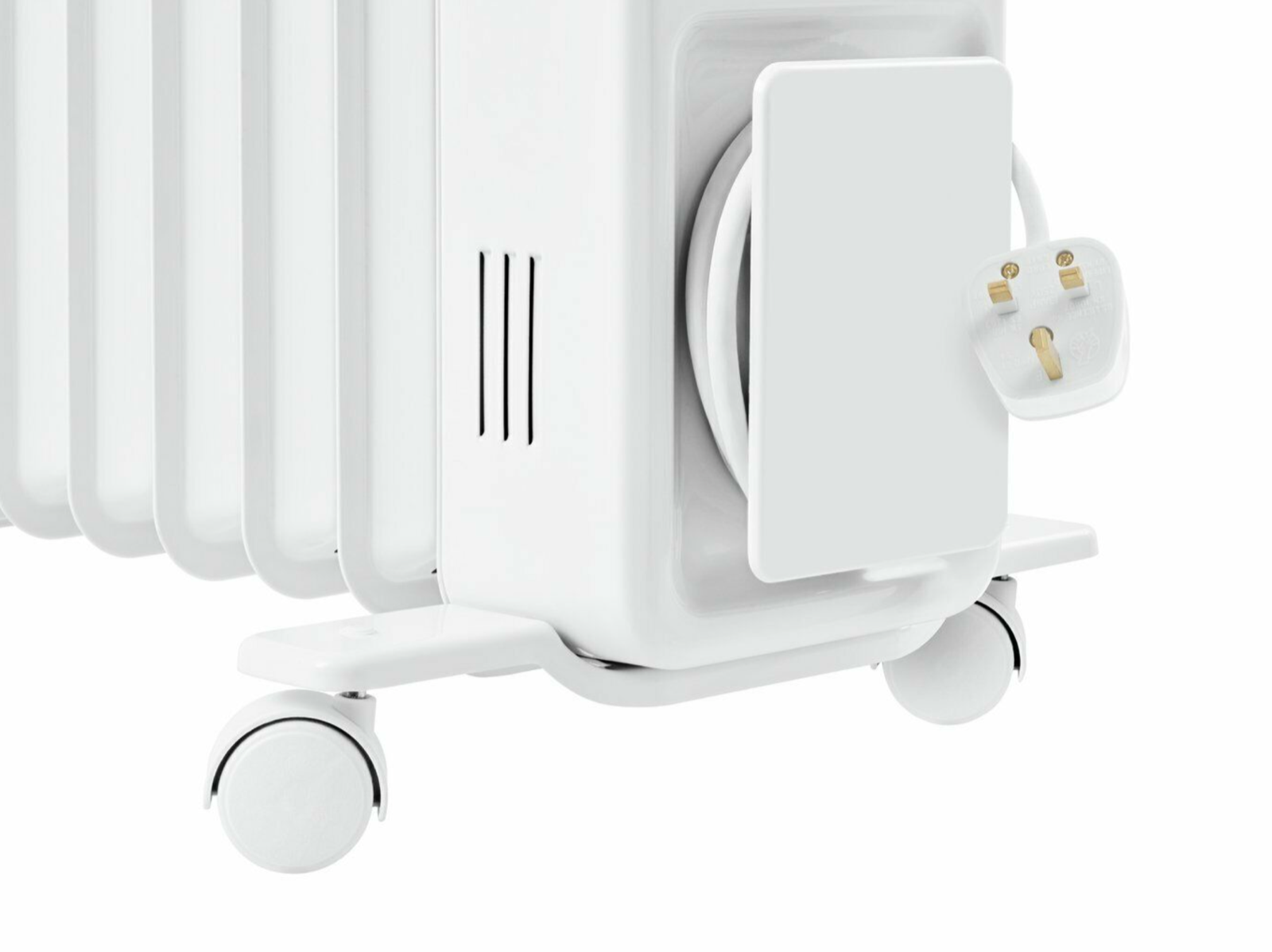 Dimplex Eco Radiator 2kW Oil Free ECR20 White Heater w/ Wheels 3 Heat ...