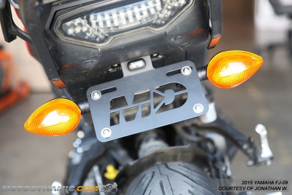 fit 15-17 Yamaha FJ-09 FJ09 Complete Fender Eliminator Kit w/ LED ...