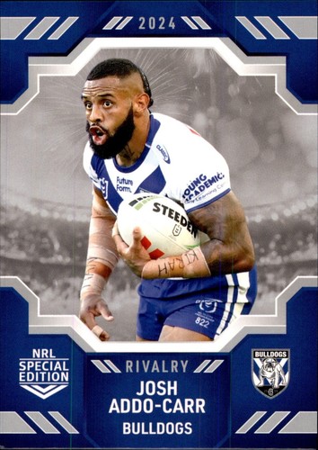2024 Canterbury Bulldogs NRL TLA Special Edition Rivalry Card - Josh ...