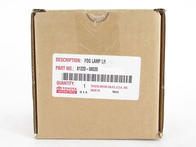 Genuine 2005-2012 Toyota Driver Side Fog Lamp Assy | 8122008020 | OEM ...