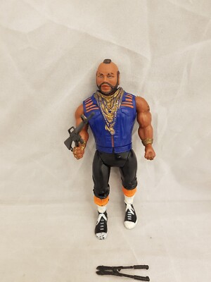 Vintage A-Team BA Baracus Mr T 6" Action Figure Galoob with guns | eBay UK