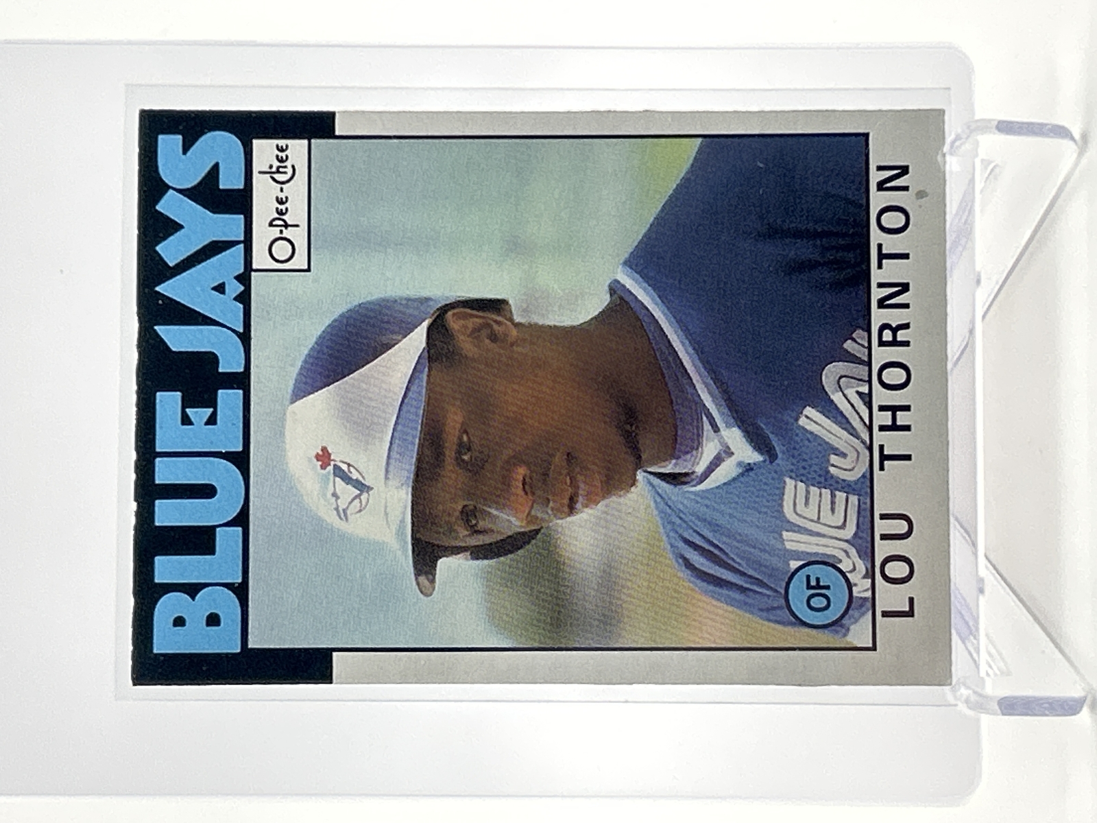 1986 O-Pee-Chee Lou Thornton Baseball Card #18 NM-MT Free Shipping | eBay